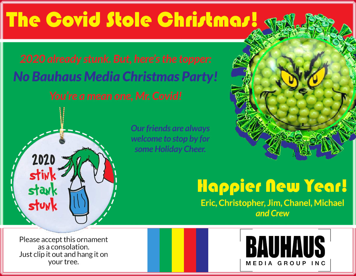 The Covid Stole Christmas! » Bauhaus Media Group Inc.- San Antonio, Texas